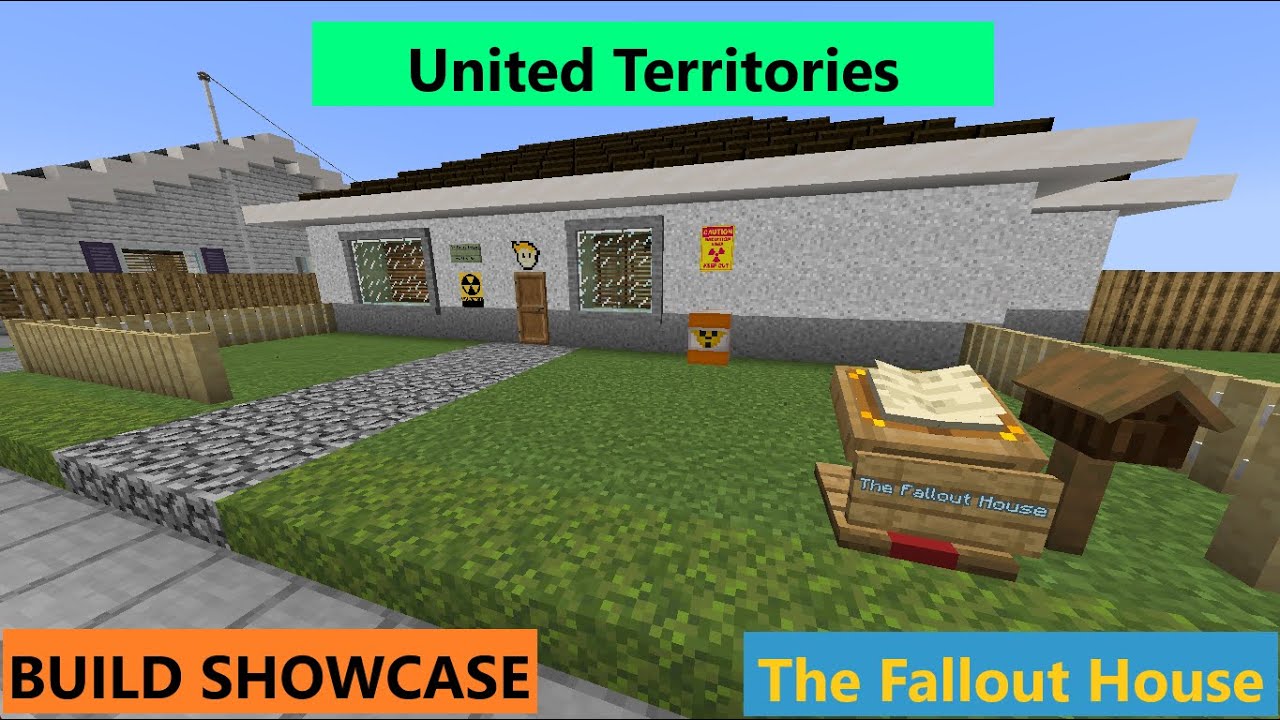Minecraft Build Showcase | The Fallout House - YouTube