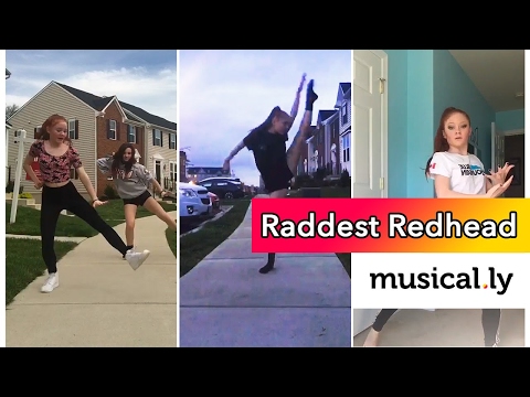 Top Raddest Redhead Dance Musical.ly Compilation | The Best Musical.ly Compilations