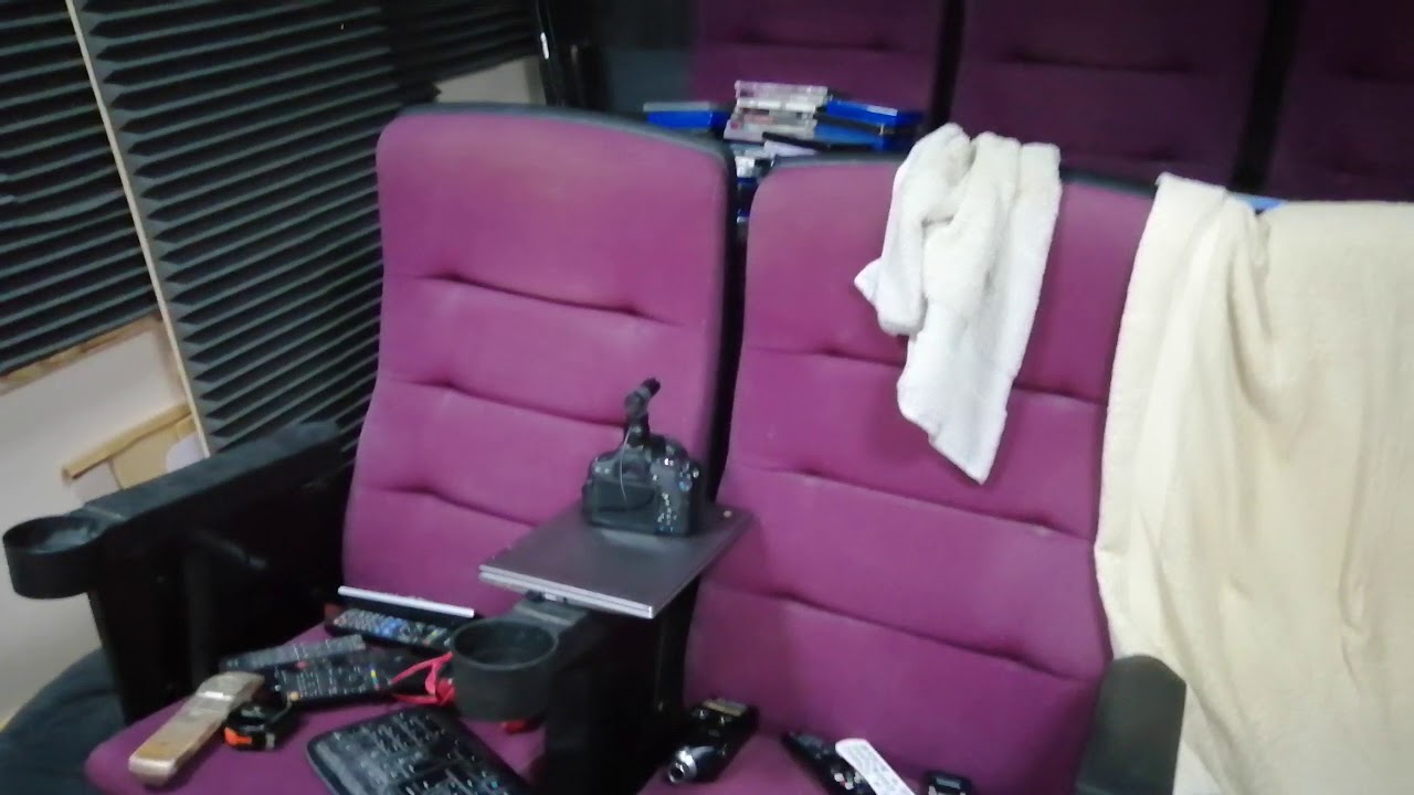 Irwin cinema rocker seats - YouTube