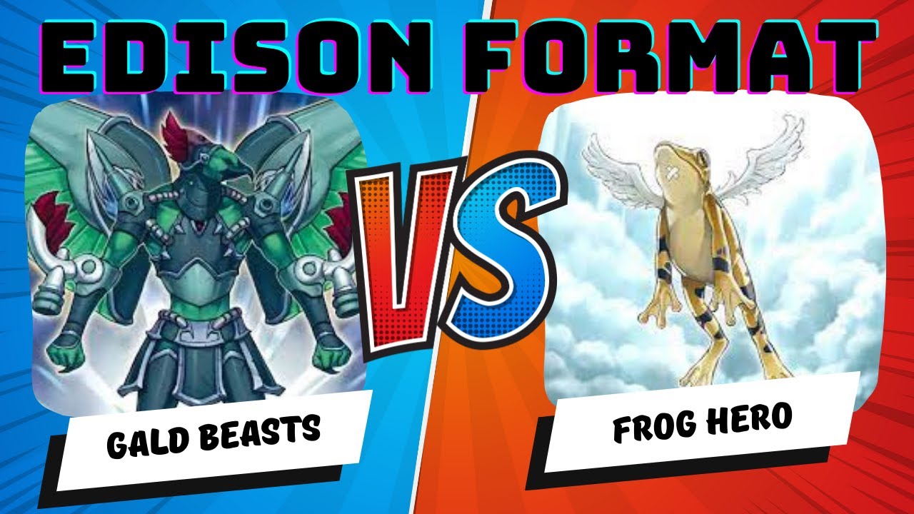 EDISON Gald Beasts VS Frog Hero - YouTube