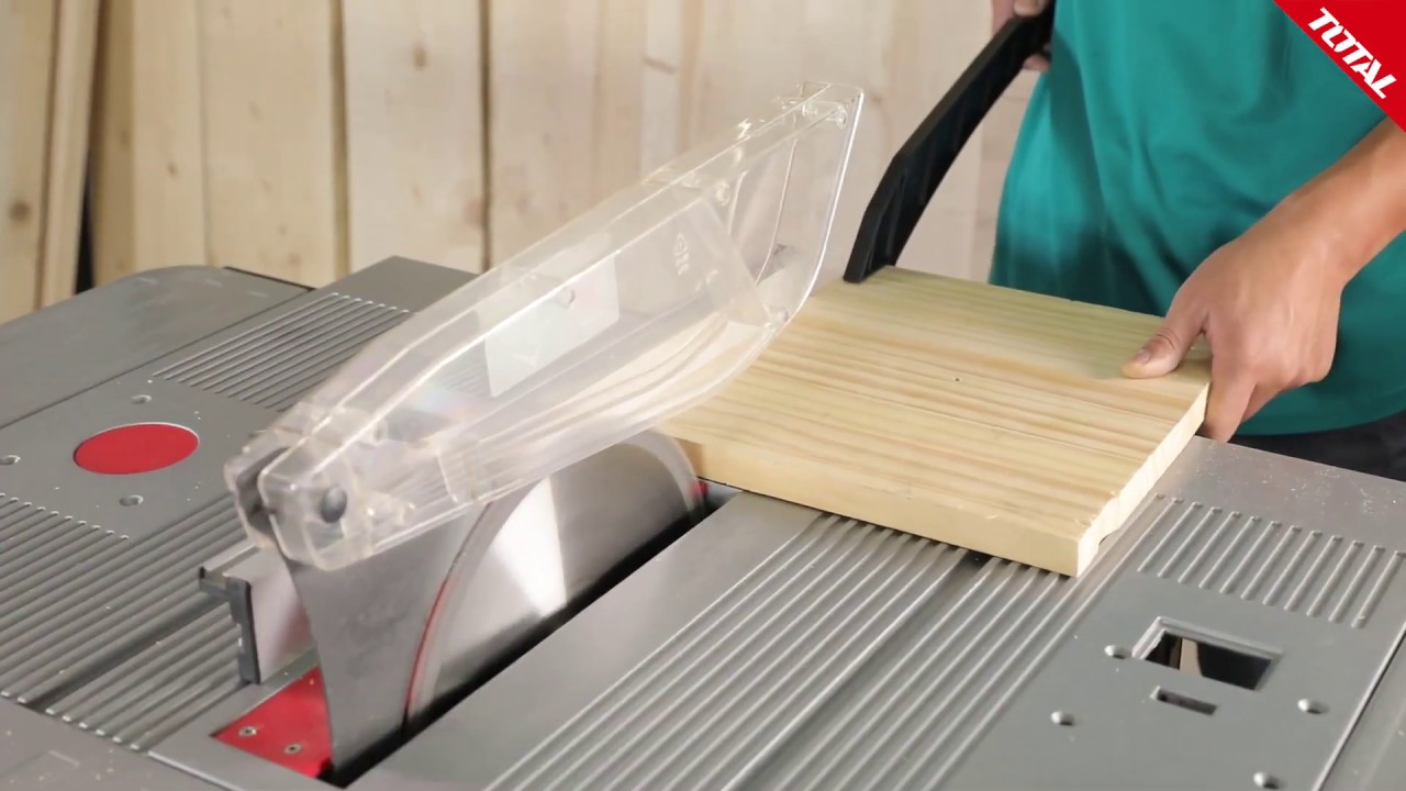 TOTAL Table Saw TS5152542 - YouTube