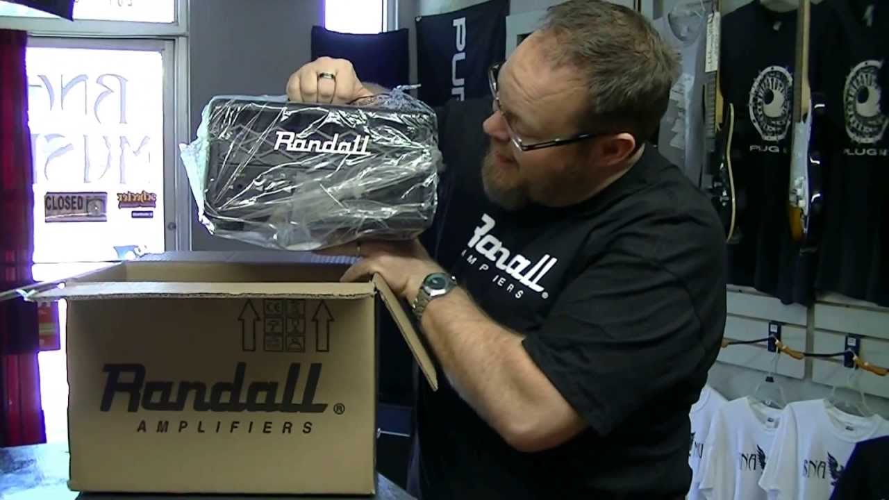 NEW AMP DAY Randall Diavlo RD1 Un-boxing video! - YouTube