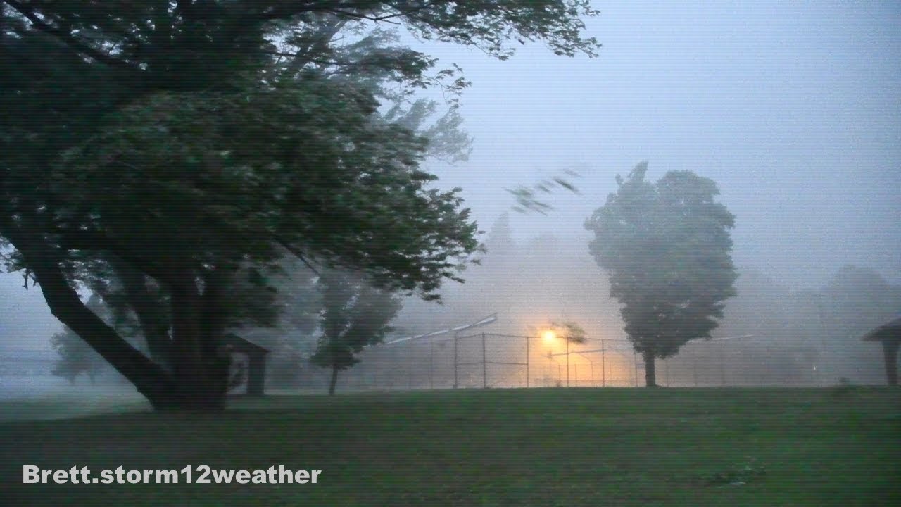 Small Supercell, Damaging Winds, Otsego NY - YouTube