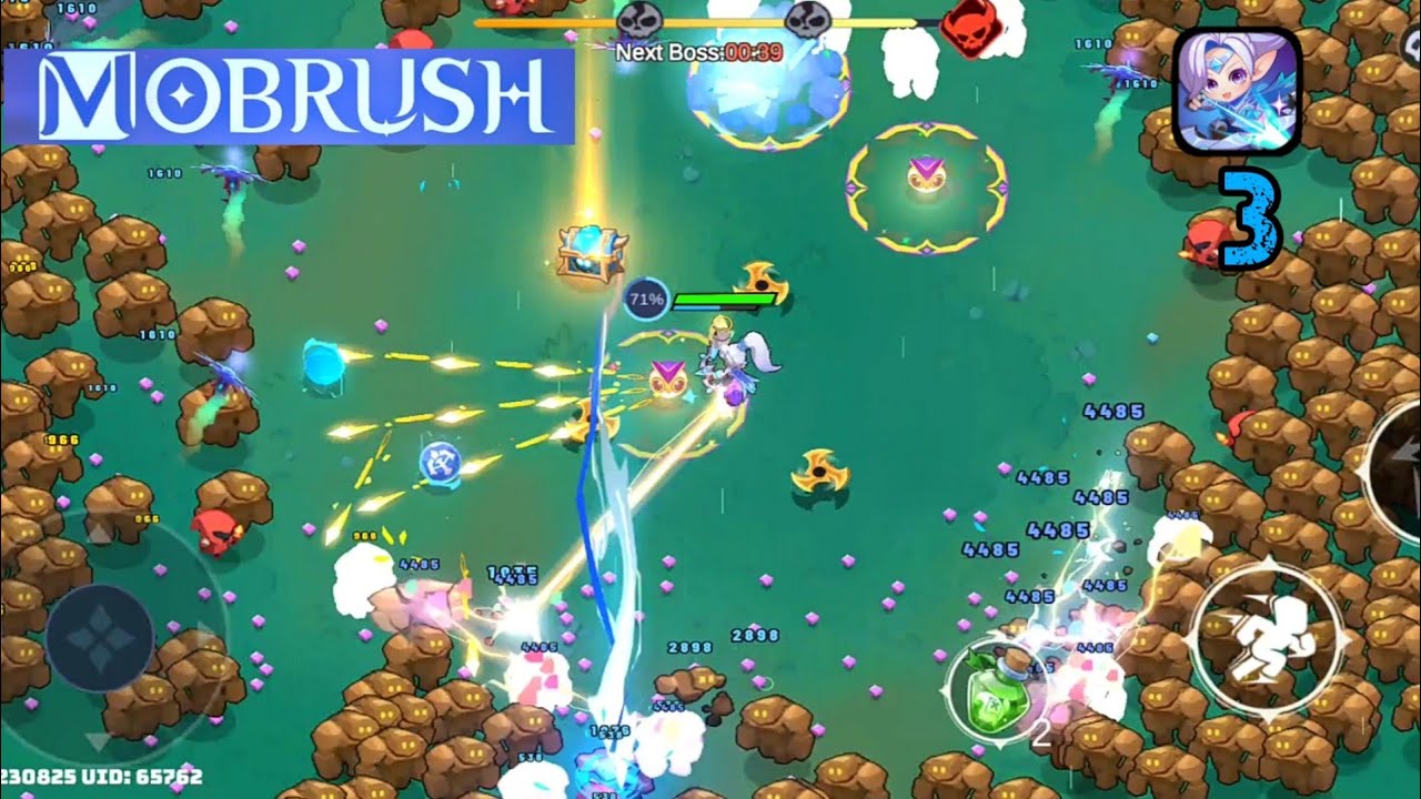 Mob Rush Android Gameplay - 3 Sanctum Island (Hard), Lunar Temple - YouTube