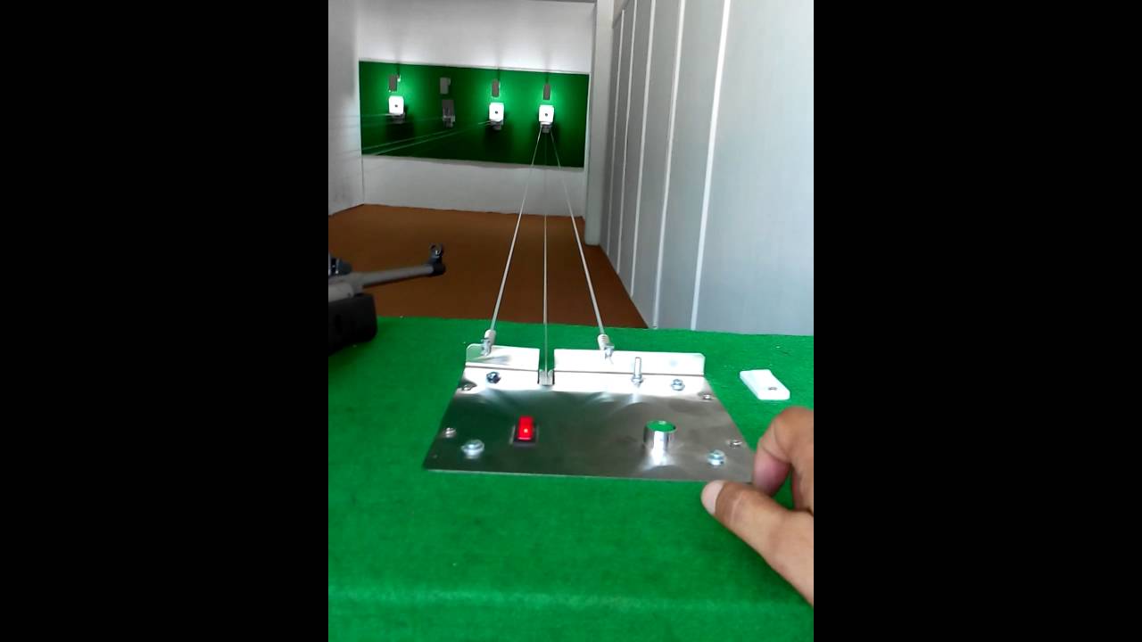 10 m Electronic Shooting Range - YouTube