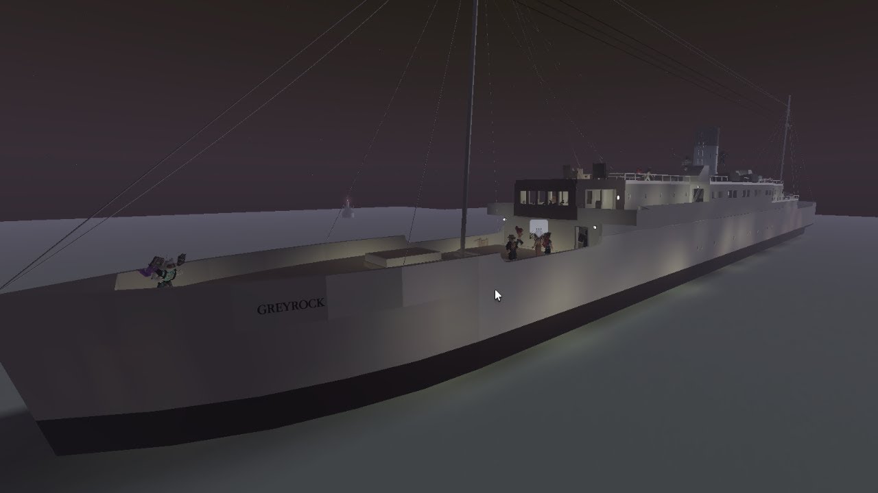 The Sinking of the Greyrock [Revamped Version] Roblox - YouTube