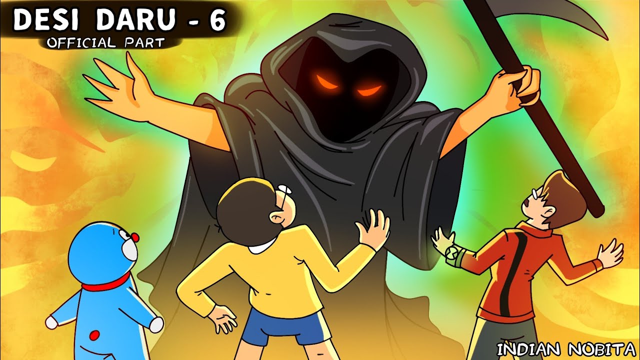 Indian Nobita and Desi Daru part -6 |ComicBagh - YouTube