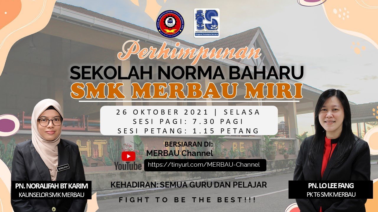 PERHIMPUNAN SEKOLAH NORMA BAHARU | SMK MERBAU MIRI | MINGGU 44 - YouTube