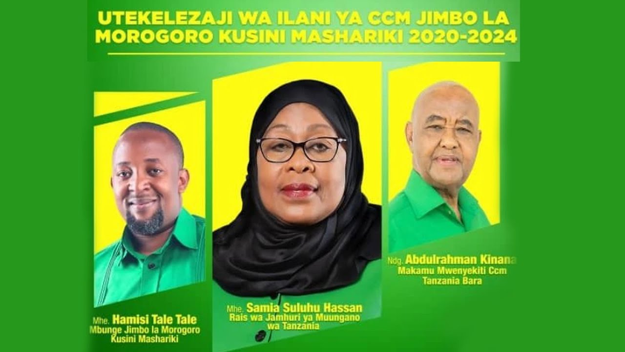 🔴#LIVE:TALE TALE KWENYE UWASILISHWAJI WA ILANI YA CCM JIMBO LA MOROGORO ...