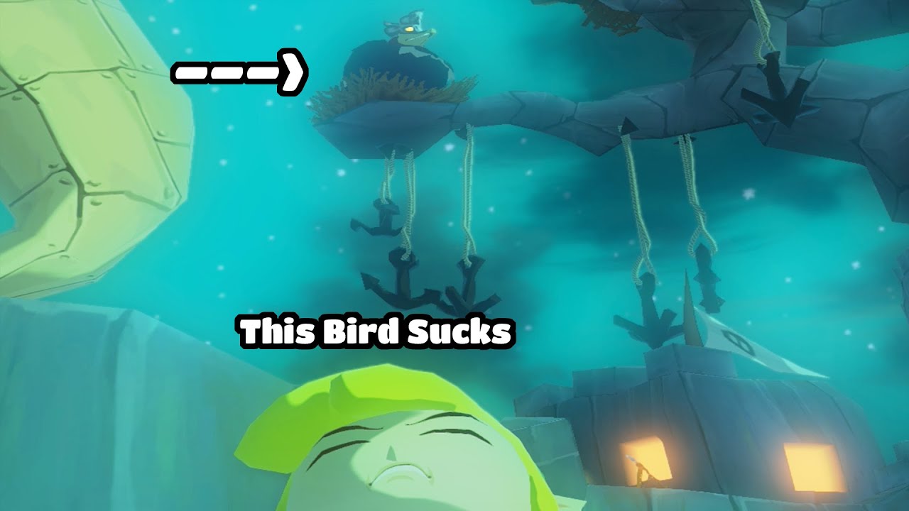 The biggest bird (🔴Stream 1) The legend of zelda wind waker hd - YouTube