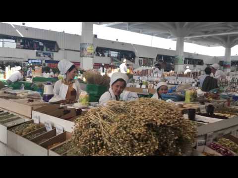 ► Great Market in Ashgabat Turkmenistan