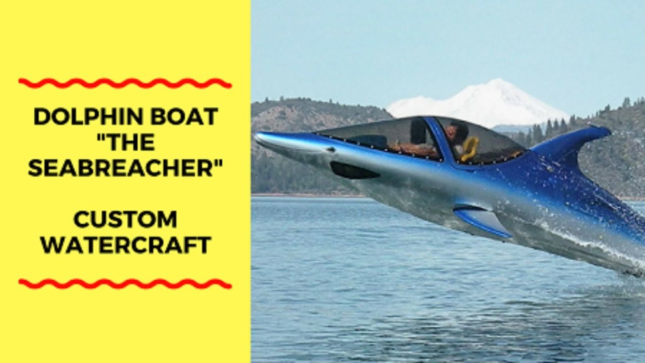 Dolphin boat - seabreacher the watercraft of the future - YouTube