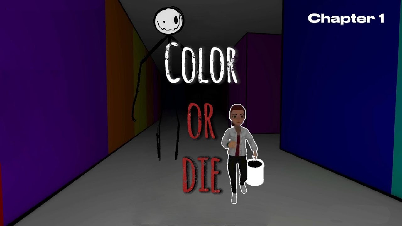 Can we escape the monster in Color or Die Chapter 1? All doors and ...