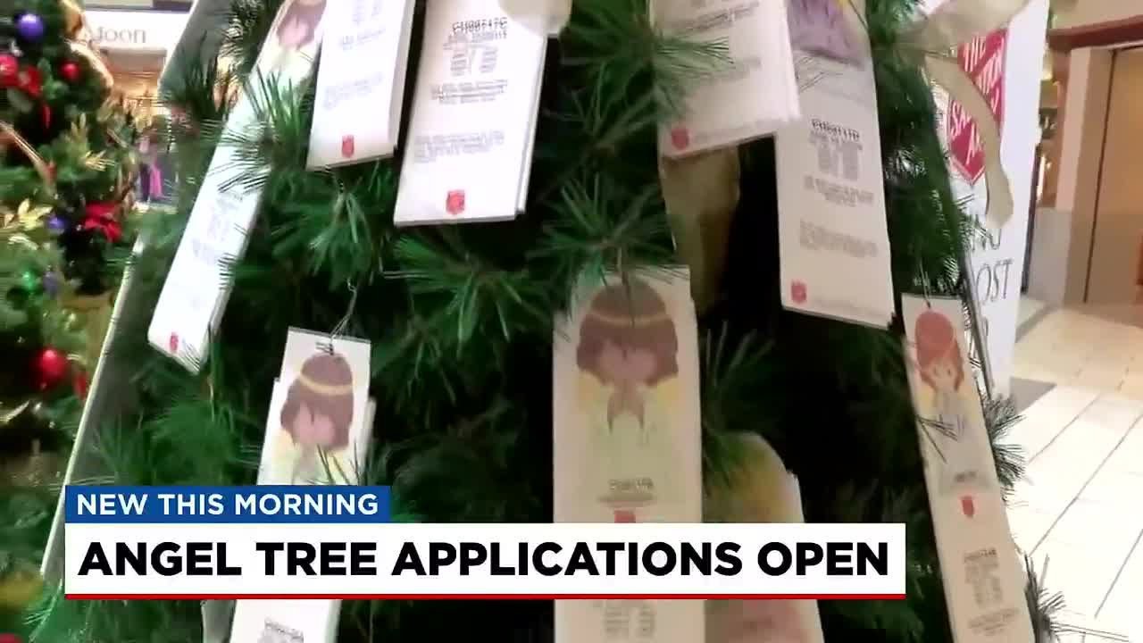 Salvation Army tree applications open - YouTube