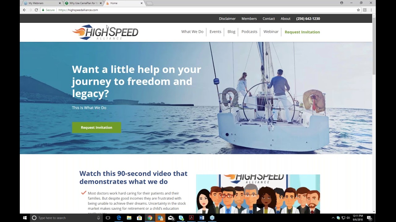 Interview with Dr Forrest Bryant of High Speed Alliance - YouTube