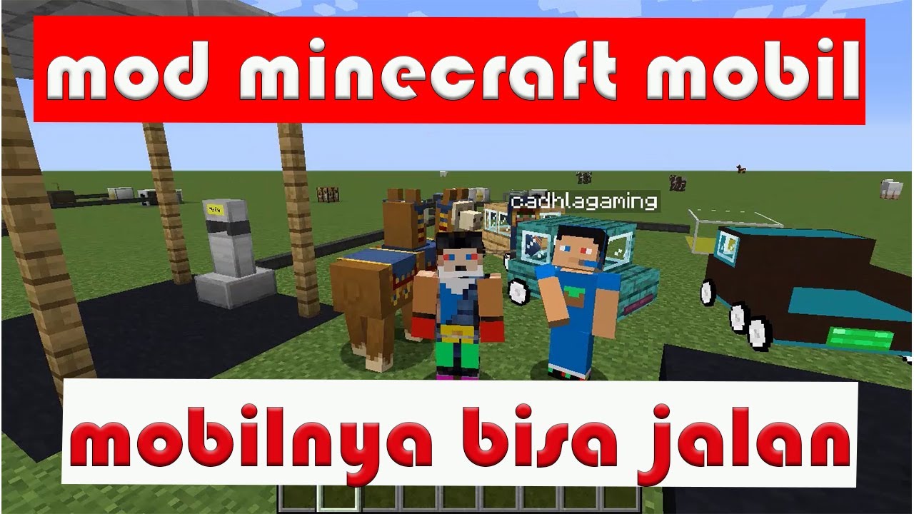 Mod Minecraft Mobil || Ultimate Car Mod 1.16.2 - YouTube