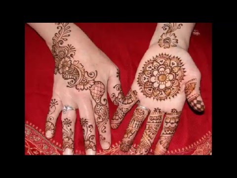 Top 10 Best Easy Hand Mendi Designs for Girls 2015-16 - YouTube