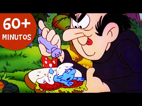 60+ Minutos de Smurfs • Os planos mais maléficos do Gargamel! 😲 ! • Os Smurfs