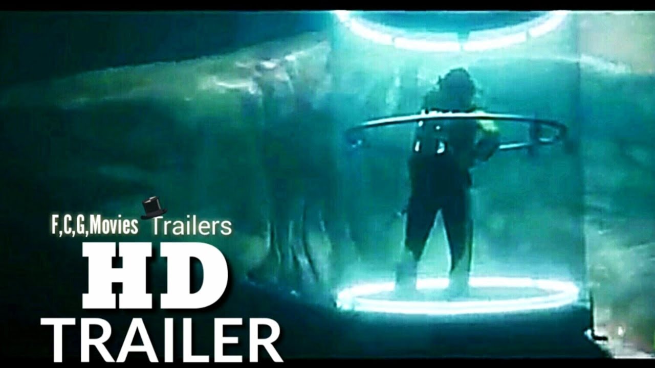 THE MEG "Megalodon Vs Helicopter Fight Scene" NEW TRAILER (2018 ...