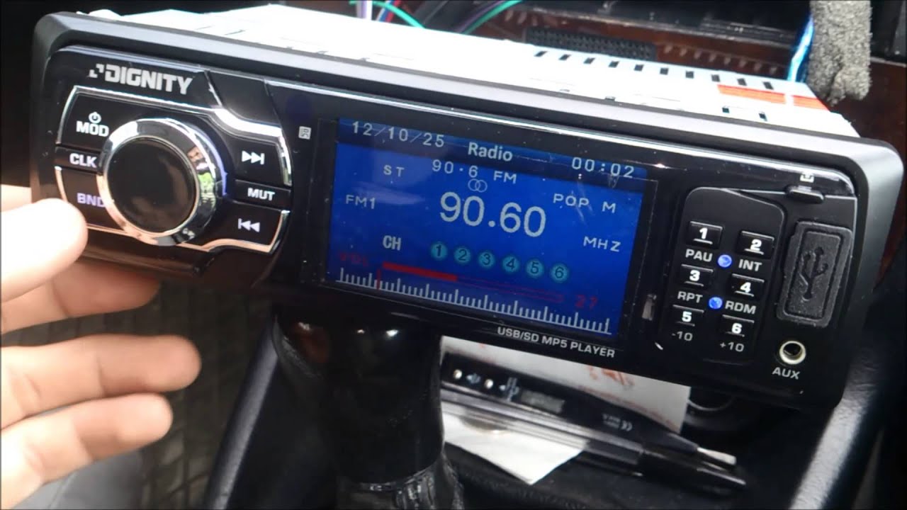 HT-896-Mp5 Radio Samochodowe Dignity - YouTube