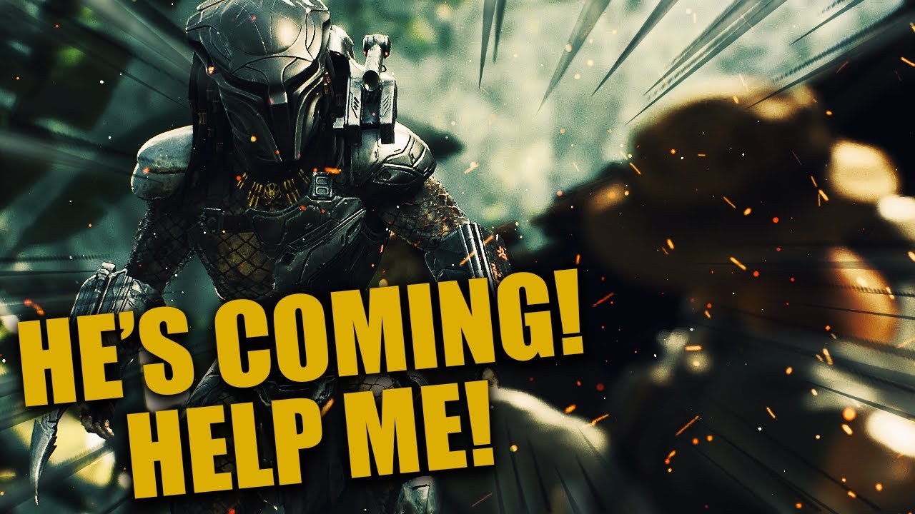HE'S COMING!! HELP ME!! - PREDATOR HUNTING GROUNDS - YouTube