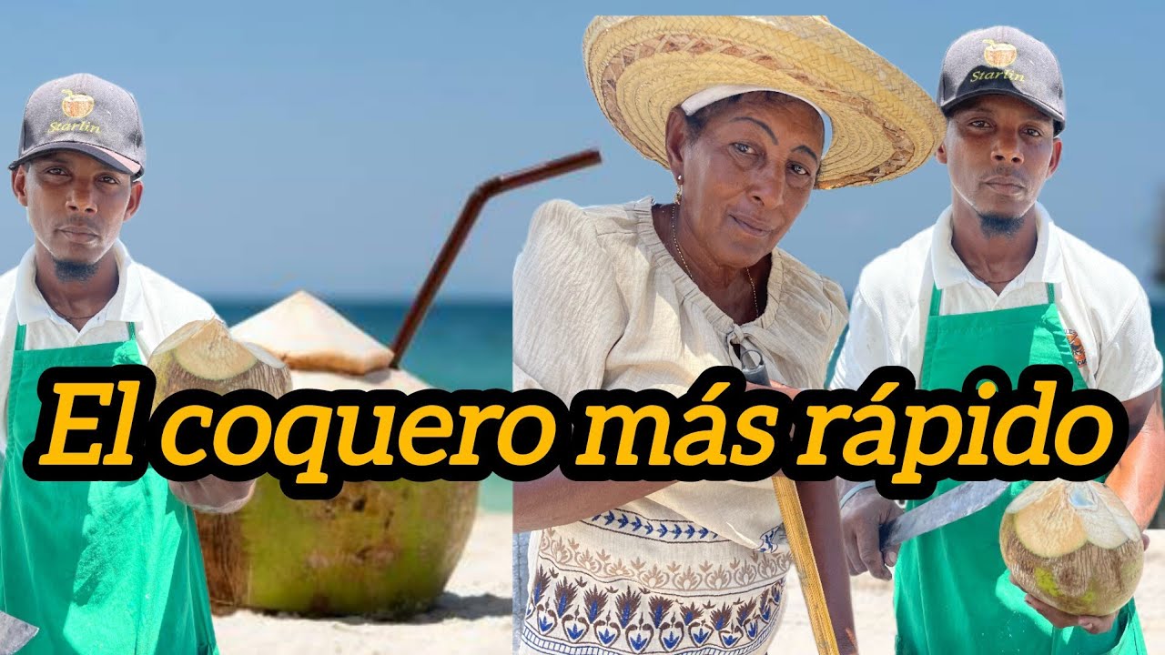 EL COQUERO MÁS RAPIDO PELANDO COCO DE REPÚBLICA DOMINICANA. - YouTube