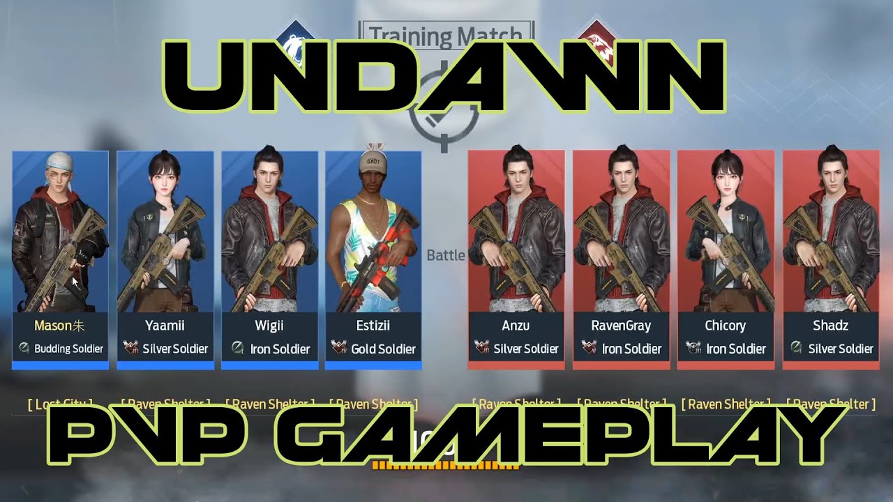 UNDAWN // Training Match ( PVP GamePlay ) - YouTube