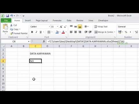 Cara Cepat Ambil Data (Insert Copy {Paste) dari File Lain Tanpa Membuka Ms. Excel - YouTube