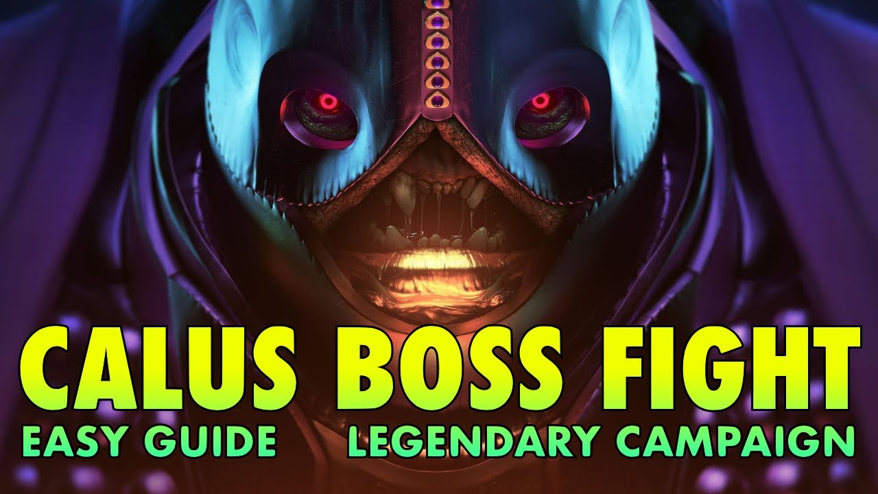 Destiny 2: Lightfall Calus Legendary Made Easy Solo Warlock - YouTube