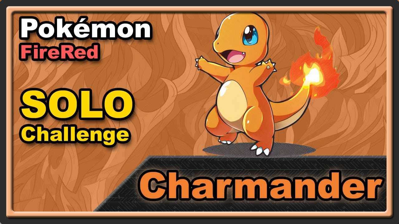 Charmander Solo Challenge - Pokémon FireRed - YouTube