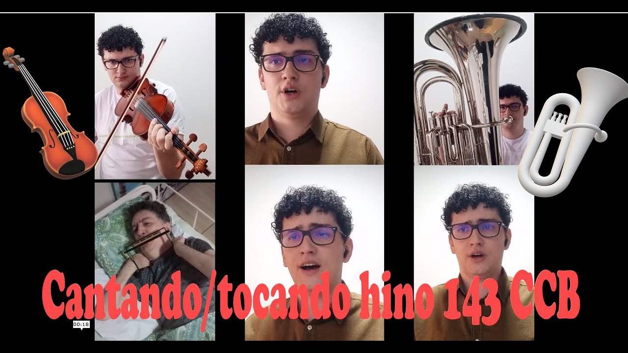Cantando/Tocando Hino 143 CCB - ft Celso - YouTube