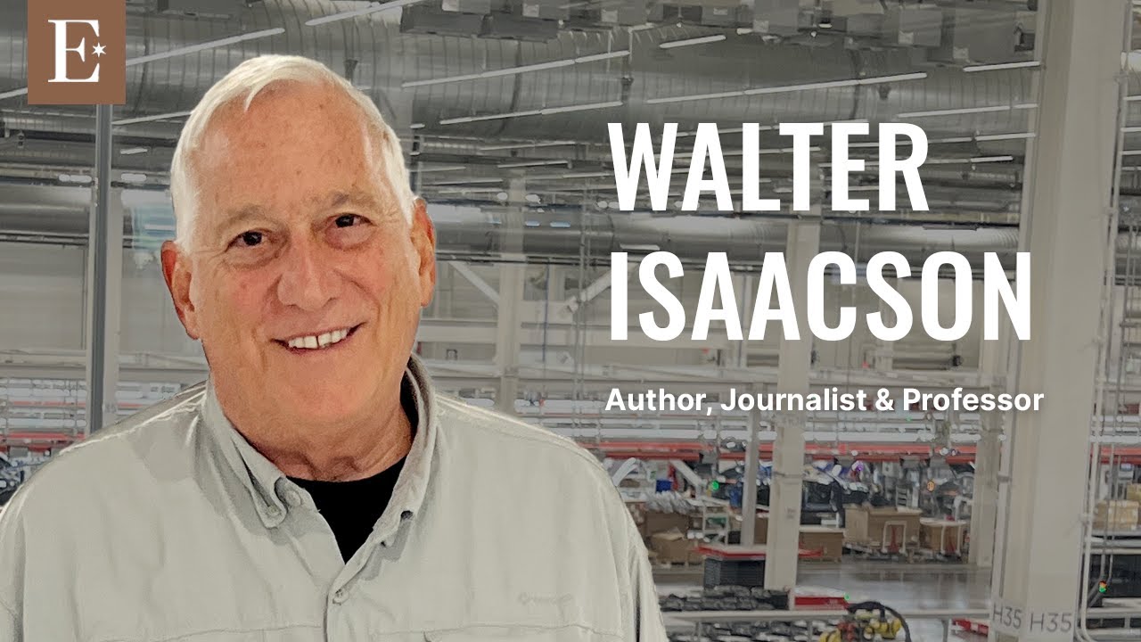 Walter Isaacson, Author, Journalist & Professor, 12/6/23 - YouTube