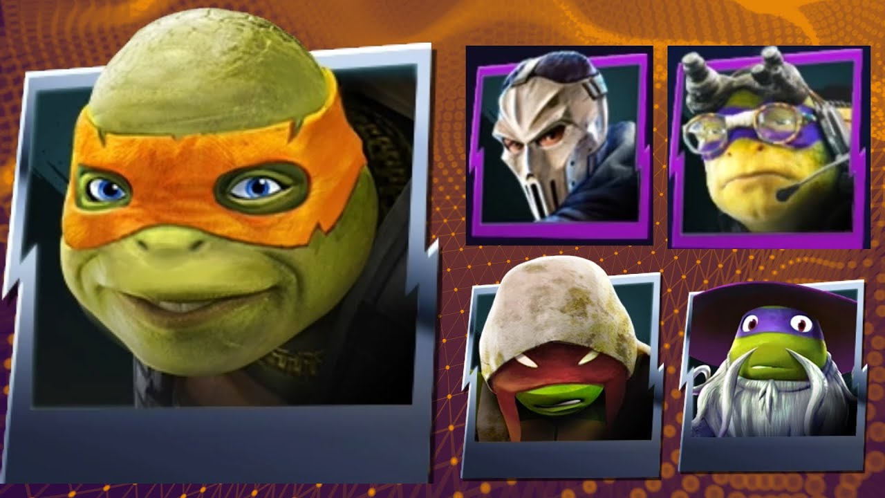TMNT Legends Mikey[Movie], Casey Jones[Movie], Donnie[Movie], Raph ...