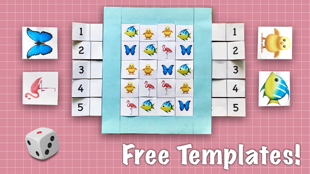 Fun DIY Board Game for Kids! Make Your Own Paper Game - YouTube