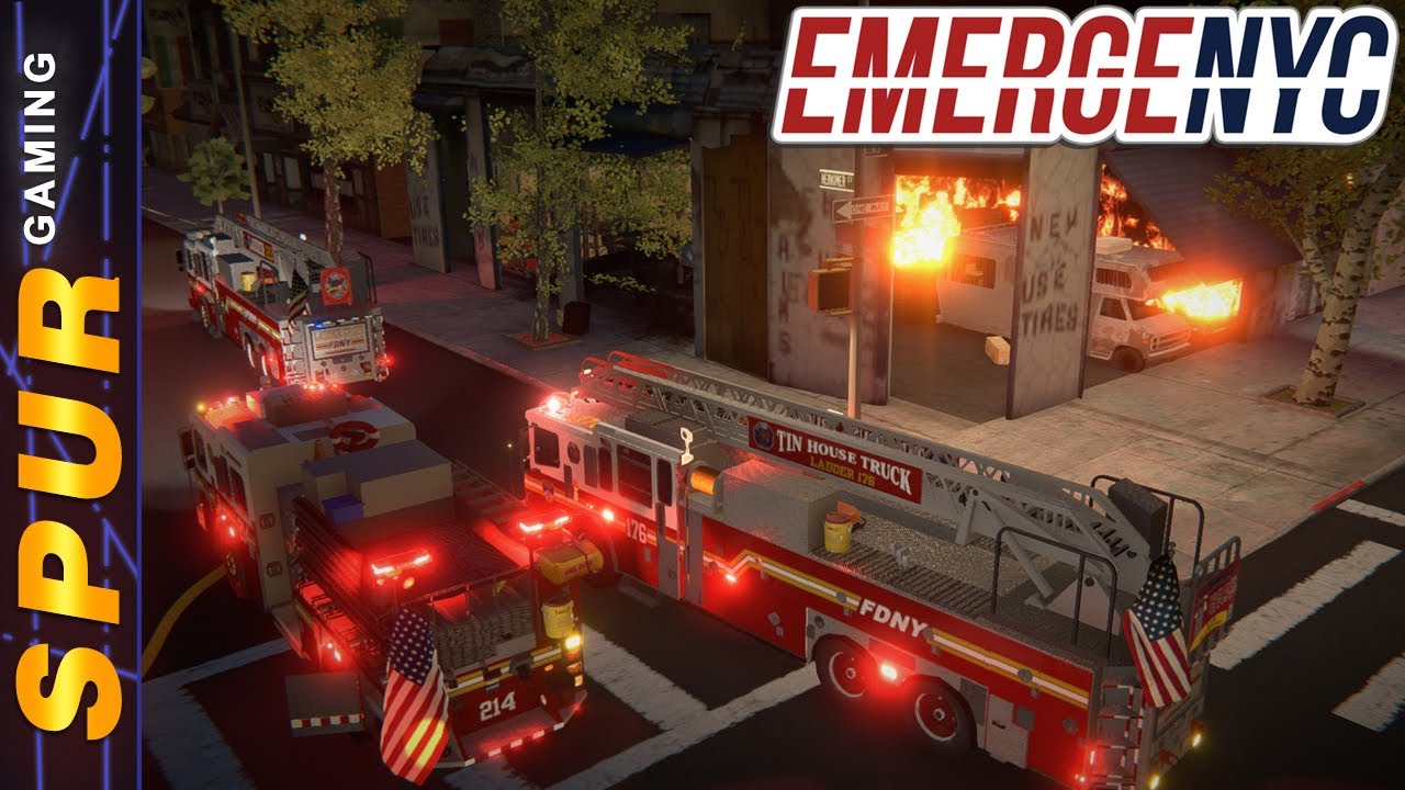 Taking Out New Engine 214 and 111 Truck | EmergeNYC - YouTube