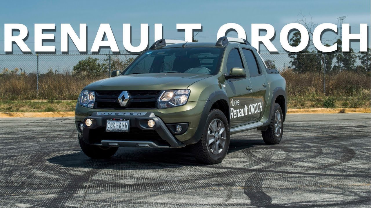 Renault Oroch - Ahora será tu primera pick up - YouTube