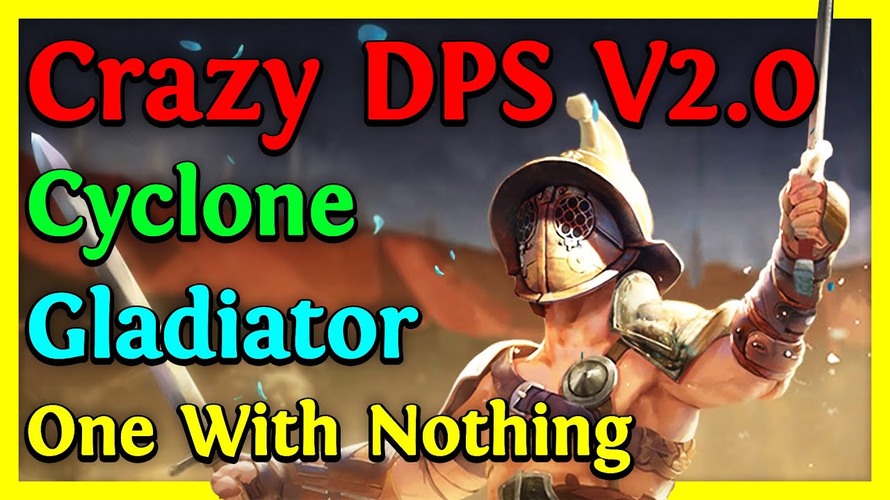 POE One With Nothing Crazy DPS - Cyclone Gladiator Build v2.0 [WIP ...