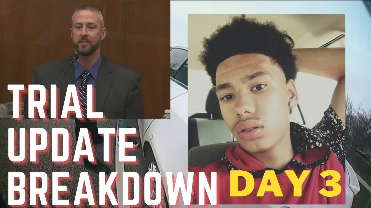 UPDATE!! Daunte Wright - Trial Breakdown - Day 3 - Sgt Johnson ...