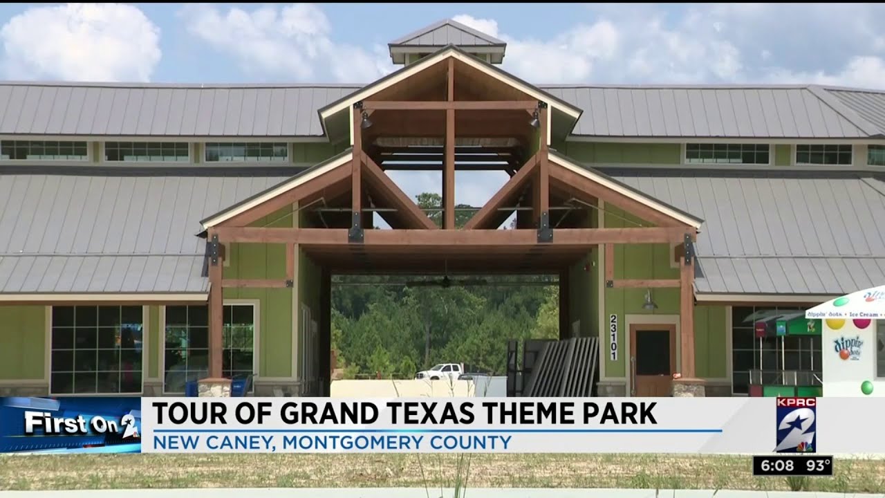 Tour of Grand Texas Theme Park - YouTube