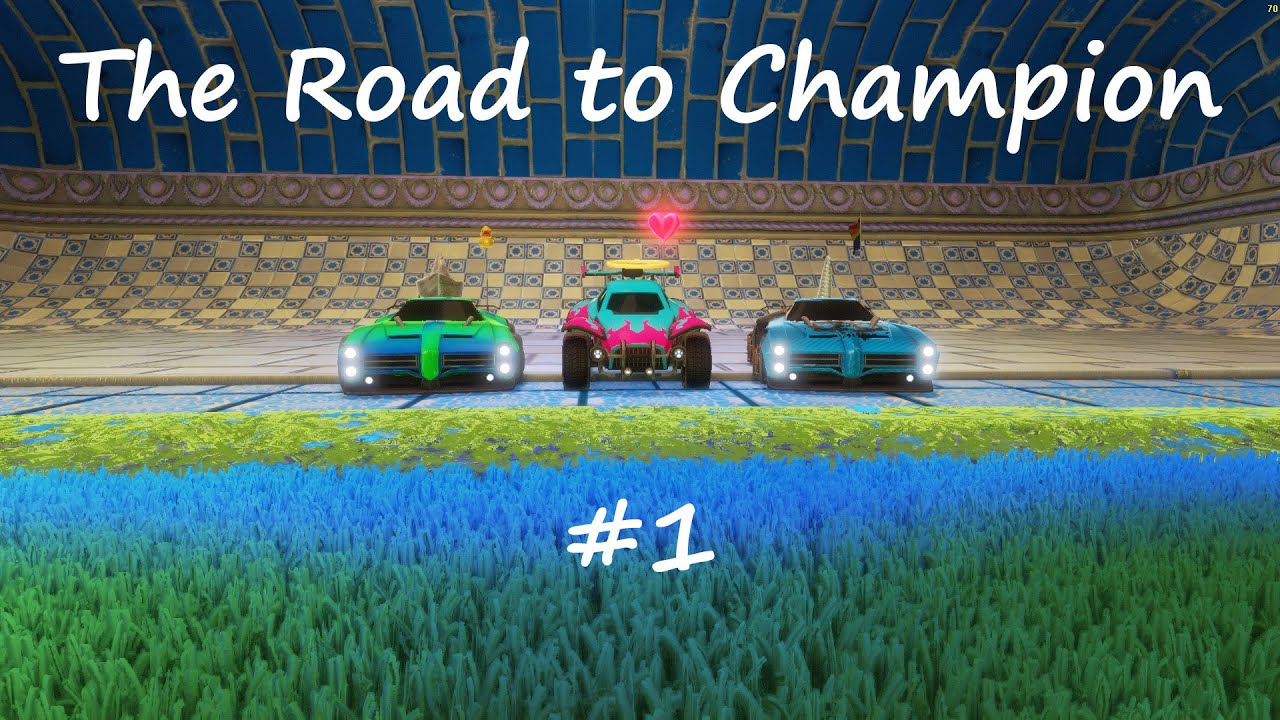 The Road to Champion #1 - Rocket League ranked 3s - YouTube