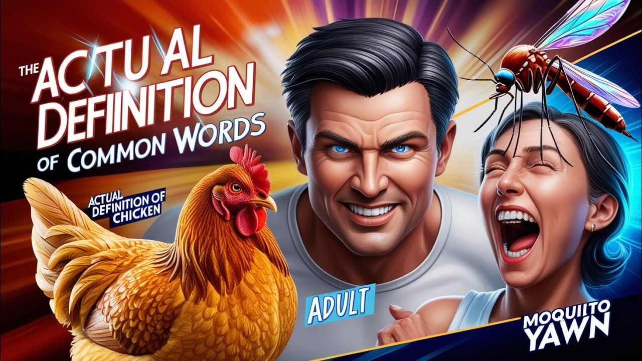 Actual Definition of Common Words #facts #definitions - YouTube