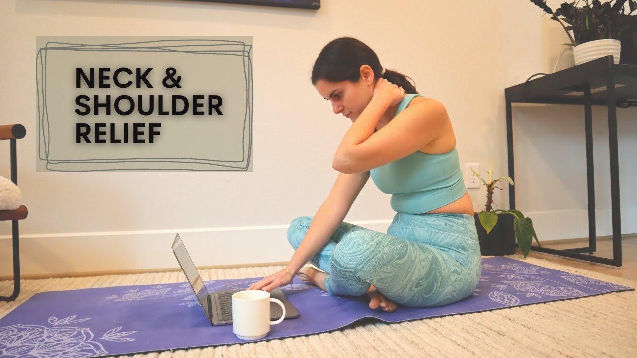 20 Minute Flow | Yoga for Neck and Shoulder Relief - YouTube