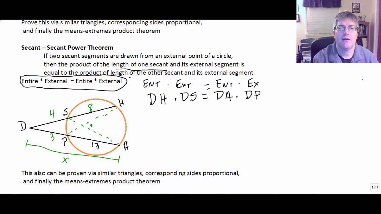 Section 10.8 Power Theorems - YouTube