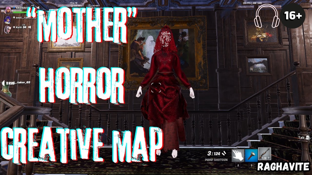 MOTHER HORROR CREATIVE MAP FORTNITE [4K]- INDIA - YouTube