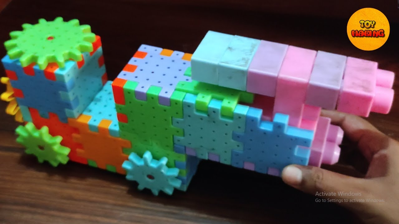 How To Make a Mini Tank Car With Plastic Block || Toy Making - YouTube