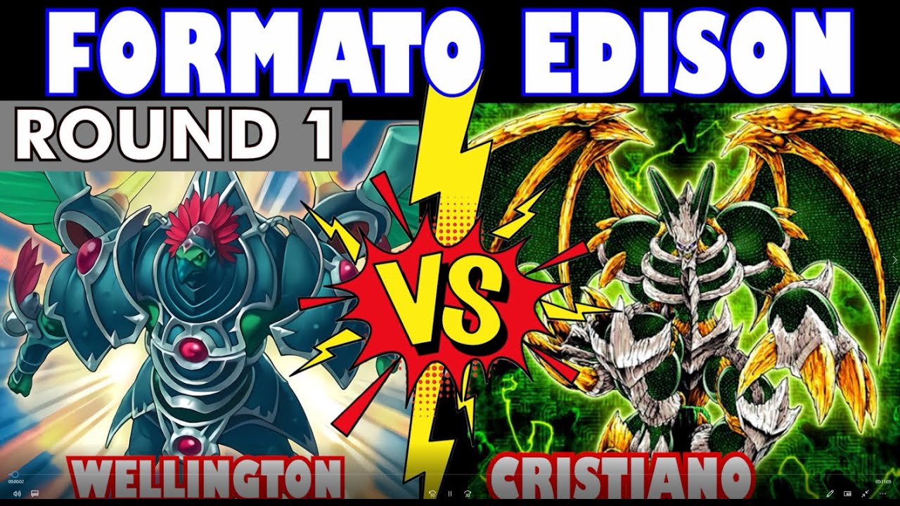 YU-GI-OH! FORMAT EDISON DECK GLADIETOR BEAST VS DECK ZOMBIE ROUND ...