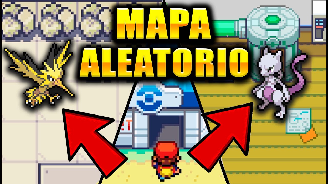Sprites Del Mapa De Pokémon De Color Rojo Fuego
