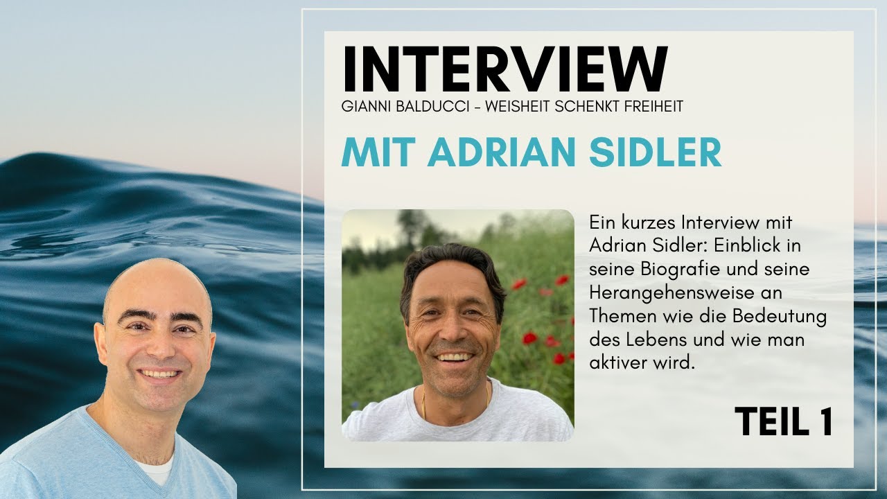 Interview mit Adrian Sidler Teil 1 - YouTube