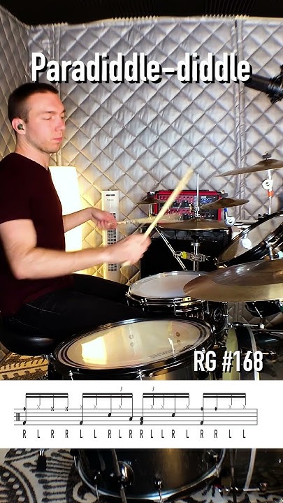 Confusing Paradiddle-Diddle Groove - YouTube