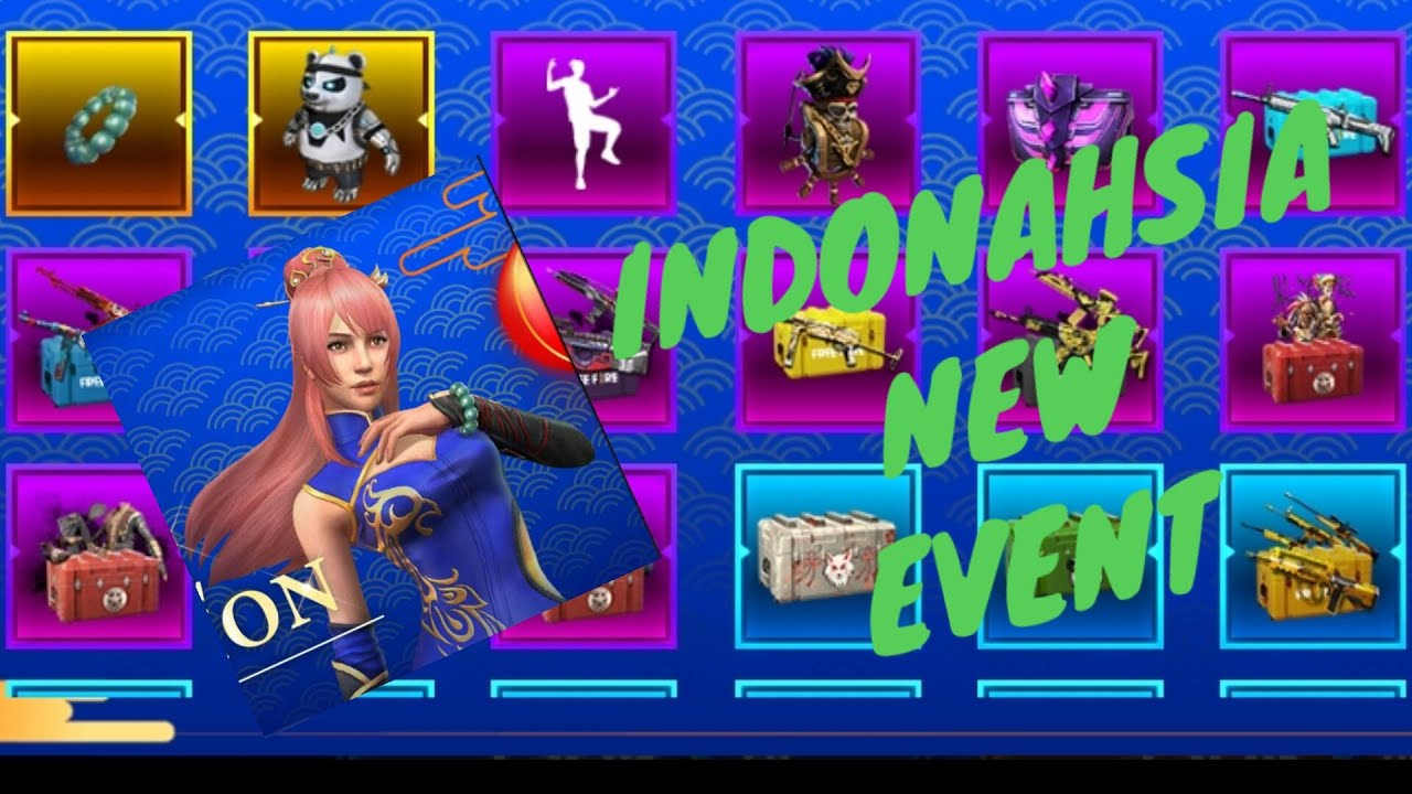 indonashia biggest spin event garena free fair.pial gamer pro - YouTube